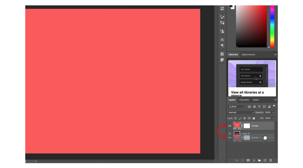How to add a border in Photoshop — ImageFramer for Mac