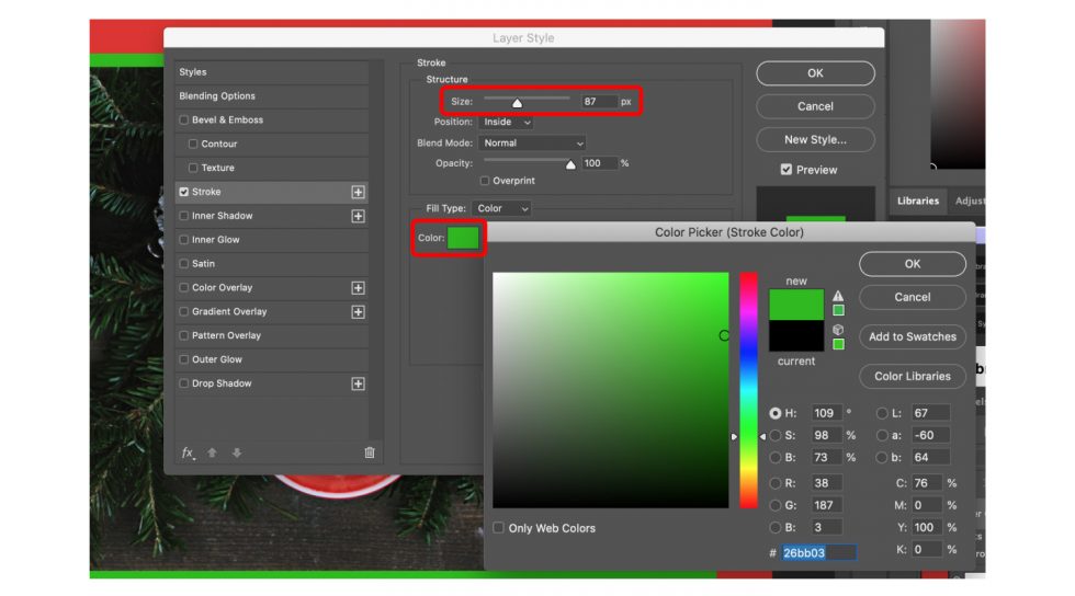 How to make a custom border in Adobe Photoshop — ImageFramer for Mac